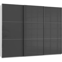 wimex Schwebet&uuml;renschrank &raquo;Level by fresh to go&laquo; mit Glast&uuml;ren wei&szlig; B/H/T: 300cm x 236cm x 65cm, T&uuml;ren: 3 Stk.