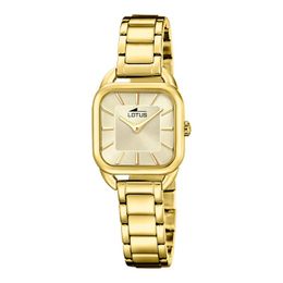 Lotus Damen Quarzuhr &raquo;2Gether&laquo; Armbanduhr, Damenuhr, Edelstahlarmband, Ideal auch als Geschenk gold Einheitsgr&ouml;&szlig;e