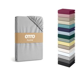 OTTO home Spannbettlaken &raquo;Cremona f&uuml;r Matratzen bis 30 cm H&ouml;he&laquo; NEU! 96% Baumwolle & 4% Elasthan, in Basic, Komfort & Premium Qualit&auml;t Jersey (145 g/m