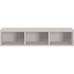 Germania Wandregal &raquo;GW-Alkmaar&laquo; 1 Stk. tlg. vielseitig einsetzbar braun Holzwerkstoff B/H/T: 19cm x 90cm x 25cm, 3 Stk. offene F&auml;cher
