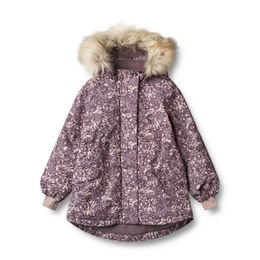 Wheat M&auml;dchen Wheat Outdoorjacke &raquo;Mathilde Tech&laquo; mit Kapuze wasserdicht, atmungsaktiv und leicht wattiert lila 104