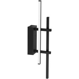 Eglo Wandleuchte &raquo;TREPILIANO Wandlampe - Alu, Stahl - LED - 12W - IP20&laquo; LED-Modul 1 Stk. Warmwei&szlig; Wandstrahler, Wandspot, Wohnzimmer, Flur, L6 x H45,5