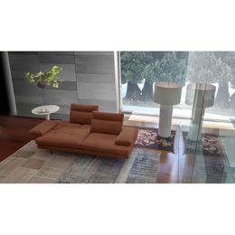 Calia italia 3,5-Sitzer &raquo;Toby Wing, 228 cm breit, italienisches Designsofa, Megasofa&laquo; inkl. Sitztiefenverstellung und Armteilfunktion, F&uuml;&szlig;e in Schwarz