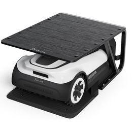 Ecovacs M&auml;hroboter-Garage &raquo;R136-11&laquo; schwarz Stahl Aus Edelstahl