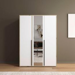 Rauch Dreht&uuml;renschrank &raquo;Kleiderschrank Schrank Garderobe W&auml;scheschrank NAGATA mit Spiegel&laquo; in 3 verschiedenen Ausstattungen BASIC/CLASSIC/PREMIUM, und