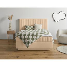 homsy by Ana Johnson Boxbett &raquo;Moonio inkl. Bettkasten&laquo; erh&auml;ltlich in verschiedenen Breiten und H&auml;rtegraden Struktur (100% Polyester), Liegefl&auml;che B/L: