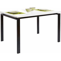 OTTO home Esstisch Breite 120 oder 160 cm wei&szlig; B/H/T: 120cm x 75cm x 90cm