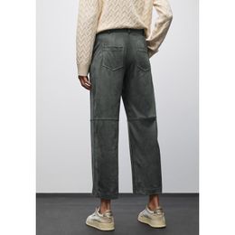 Street One Damen Street One Stoffhose Velour - mit Stretch und Eingrifftaschen 46, L&auml;nge 28
