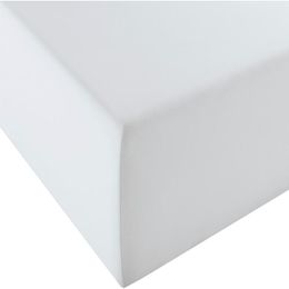 Fleuresse Spannbettlaken &raquo;Comfort XL&laquo; Mako-Jersey, f&uuml;r Matratzen bis 40 cm H&ouml;he, Bettlaken, Spannbetttuch silber Mako-Jersey, Obermaterial: 96% 