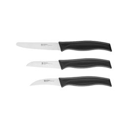 HENCKELS by ZWILLING Messer-Set &raquo;Kitchen Elements&laquo; Rostfreier Klingenstahl, Ergonomische Griffe schwarz Spezialklingenstahl Einheitsgr&ouml;&szlig;e