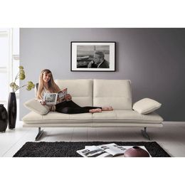 W.Schillig 2-Sitzer &raquo;broadway, Designsofa mit tollem Sitzkomfort, Breite 216cm&laquo; Sitztiefenverstellung, Kopfteil- & Seitenteilverstellung, Breite 216cm