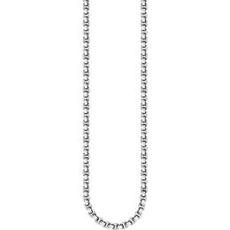 Thomas Sabo Herren Thomas Sabo Silberkette &raquo;Venezia-Kette geschw&auml;rzt&laquo; Made in Germany silber 53, Silber 925 (recycelt)