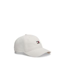 Tommy Jeans Damen Baseball Cap &raquo;TJW HERITAGE PLAQUE&laquo; Regular fit mit festem Schirm wei&szlig; Einheitsgr&ouml;&szlig;e