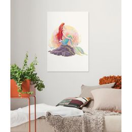 Komar Leinwandbild &raquo;Disney Ariel Sunrise&laquo; Disney 1 Stk. tlg. 40 x 60 cm (Breite x H&ouml;he) - Kinderzimmer, Dekoration bunt Vlies Disney, 1 Stk.