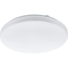 Eglo LED Deckenleuchte &raquo;FRANIA Deckenlampe, wei&szlig;, geringe Aufbauh&ouml;he, Watt, B&uuml;ro&laquo; LED-Board 1 Stk. Warmwei&szlig; Wohzimmer, K&uuml;che, Esszimmer, Flur, modern 