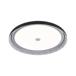 Paulmann LED Deckenleuchte &raquo;Zarina 3-Step-Dimmbar 2700K 3400lm 34W Anthrazit&laquo; 1 Stk. Warmwei&szlig; 3-Stufen-Dimmbar grau 1, &Oslash; 45cm H: 7cm, 1 Stk.