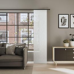 Neutex for you! Schiebegardine &raquo;LISKA&laquo; Paneelwagen 1 Stk. tlg. Moderner Druck im Scandi-Look wei&szlig; Polyester 245cm, Paneelwagen, 60cm