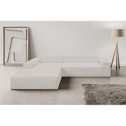 WERK2 Ecksofa &raquo;Zeus-XL, B/T: 311/210 cm, Mega-Sofa mit gro&szlig;er Sitztiefe, modern&laquo; Curvy Trend Garnitur mit urbaner Optik, bequem, Big-Sofa, L-Form 