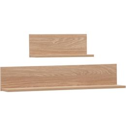 Schildmeyer Wandregal &raquo;Visby, 2er Set Wandregal, Made in Germany, B: 40 + 80 cm&laquo; Set, 1 Stk. tlg. Solide Verarbeitung - Dieses Produkt ist in Deutschland 