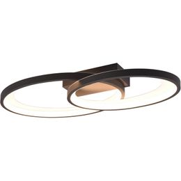 REALITY LEUCHTEN LED Deckenleuchte &raquo;MALAGA, LED Deckenlampe warmwei&szlig; 25W 2900 Lumen auch Wandmontage m&ouml;gl.&laquo; LED-Board 1 Stk. Warmwei&szlig; indirektes Licht
