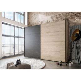 Wiemann Schwebet&uuml;renschrank &raquo;Br&uuml;ssel&laquo; beige B/H/T: 250cm x 220cm, T&uuml;ren: 2 Stk.