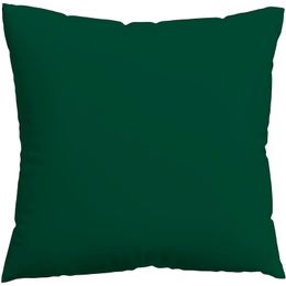 Schlafgut Kissenbezug &raquo;Premium Kissenbezug Woven Satin (1 St)&laquo; Ton-in-Ton Rei&szlig;verschluss, Fadendichte von 300tc, Uni, OEKO Tex gr&uuml;n Mako-Satin, Obermaterial: 