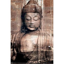 Reinders Deco-Panel &raquo;Buddha&laquo; 60/90 cm braun MDF B/H/T: 60cm x 90cm