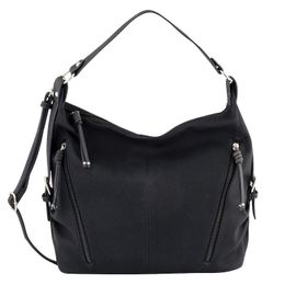 Tom Tailor Damen Tom Tailor Hobo &raquo;CAIA Hobo bag&laquo; in schlichter Optik schwarz B/H/T: 37cm x 30cm x 14cm