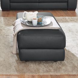 Calia italia Hocker &raquo;Gaia, hochwertiger, edler Lederhocker mit erstklassigem Sitzkomfort&laquo; schwarz Leder SORRENTO - 100% Leder;Leder BULL - 100% Leder 