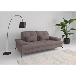 Sit & More sit&more 2,5-Sitzer &raquo;Amica, inkl. Sitztiefenverstellung und Armteilverstellung&laquo; wahlweise mit Kopfteilverstellung und Schlaffunktion beige 90% 