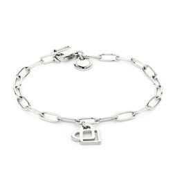 Liebeskind Berlin Damen Armband &raquo;Keep Lovin&laquo; silber 20cm, Edelstahl
