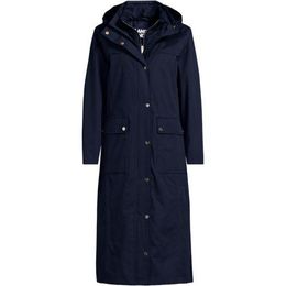 LANDS' END Wasserdichter Isolierter Mantel mit Stepp-Einsatz f&uuml;r Damen, Damen, size: regular, Braun, Baumwolle/Polyester/Nylon, by Lands' End