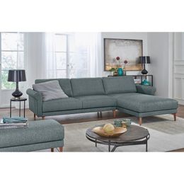 Creation BY ROLF BENZ Ecksofa &raquo;CR.450, Designecksofa, Polsterecke, L-Form, 282/178 cm (B/T)&laquo; abgerundete Armlehne Schnecke, modern Landhaus, Leder 