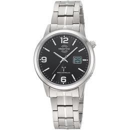 MASTER TIME Damen MASTER TIME Funkuhr Quarzuhr, Armbanduhr, Damenuhr, Titan, analog, digital silber Einheitsgr&ouml;&szlig;e
