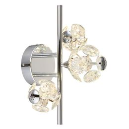 Globo LIGHTING Wandleuchte &raquo;VIRINA&laquo; LED-Modul 1 Stk. Warmwei&szlig; Wandlampe Wand Wohnzimmer Flur Wandbeleuchtung H: 27cm, 1 Stk.
