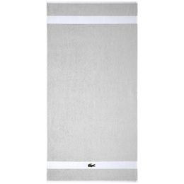 Lacoste Duschtuch &raquo;LCASUAL&laquo; mit Label-Applikationen und Bord&uuml;re Frottier, Obermaterial: 100% Baumwolle B/L: 70cmx140cm, 1 Stk., Frottier