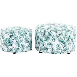 Kayoom Hocker &raquo;Indira 2er-Set, Hocker-Set in sch&ouml;nem Stil, skandinavisches Design&laquo; Set, 2 Stk. tlg. stilvoll, dekorativ, modern, erf&uuml;llt moderne 