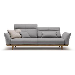 Creation BY ROLF BENZ 3,5-Sitzer &raquo;CR.460 Designsofa, erstklassiger Sitzkomfort, verstellb. R&uuml;ckenlehne&laquo; Sockel und F&uuml;&szlig;e in Nussbaum, Breite 228 cm 