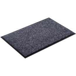 Astra Fu&szlig;matte &raquo;Proper Tex 618&laquo; rechteckig 9 mm H&ouml;he Schmutzfangmatte, auch als L&auml;ufer, waschbar, In -und Outdoor geeignet blau Kunstfaser B : 60cm 1 