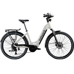 Tretwerk Unisex &raquo;Amber&laquo; 9 Gang Shimano Cues U3020 Schaltwerk Kettenschaltung Mittelmotor 250 W E Bike Damen 28" Elektrofahrrad 155 - 185cm Hollandrad 