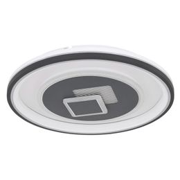 Globo LIGHTING LED Deckenleuchte &raquo;SUNDI&laquo; LED-Modul 1 Stk. warmwei&szlig; - kaltwei&szlig; Deckenlampe, Designleuchte, Wohnzimmer, Schlafzimmer, rund wei&szlig; 1 Stk.