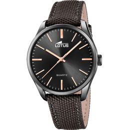 Lotus Herren Quarzuhr &raquo;Minimalist for him&laquo; Armbanduhr, Herrenuhr, analog Einheitsgr&ouml;&szlig;e
