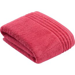 Vossen Badetuch &raquo;Vienna Style Supersoft&laquo; Supersoft Baumwolle rot Walkfrottee, Baumwolle B/L: 100cmx150cm, 1 Stk., 1 Badetuch (100x150cm), Walkfrottee