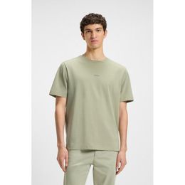 BOSS Orange Herren BOSS Orange T-Shirt &raquo;TChup Relaxed Fit&laquo; Stretch-Cotton-Jersey Rundhalsausschnitt gr&uuml;n S