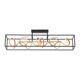 Paul Neuhaus LED Deckenleuchte &raquo;SELINA&laquo; LED-Board 1 Stk. Warmwei&szlig; dimmbar, Simply Dim schwarz 4, 1 Stk.