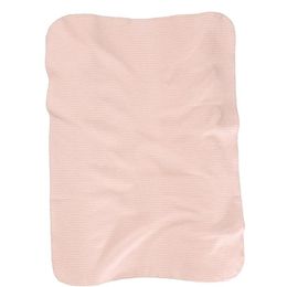 Biederlack Babydecke &raquo;Babydecke Cotton&laquo; 75 x 100, mit Zierstich rosa Baumwolle B/L: 75cm x 100cm