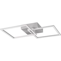 OTTO home LED Deckenleuchte &raquo;Annelia, Deckenlampe, schwenkbare LED-Rechtecke&laquo; LED-Board 1 Stk. Warmwei&szlig; Wand- und Deckenmontage m&ouml;glich grau 2, H: 7cm