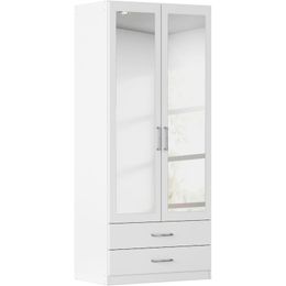 Rauch Kleiderschrank &raquo;Schrank Garderobe Ankleide GAMMA Breiten 91/136/181/226/271/315/360 cm&laquo; in 3 Ausstattungen BASIC/CLASSIC/PREMIUM (inkl. SOFT-