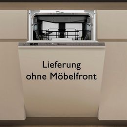 Bauknecht vollintegrierbarer Geschirrsp&uuml;ler &raquo;BKR IAS&laquo; PowerClean Hochdruckd&uuml;sen &ndash; reinigt hartn&auml;ckigste Verschmutzungen wei&szlig;