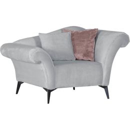 GUTMANN FACTORY Sessel rosa 100% Polyester Flachgewebe, B/H/T: 138cm x 83cm x 85cm